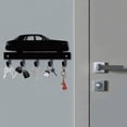 1pc Iron Wall Mounted Hook Hangers Decorative Organizer Rack with 5 ...