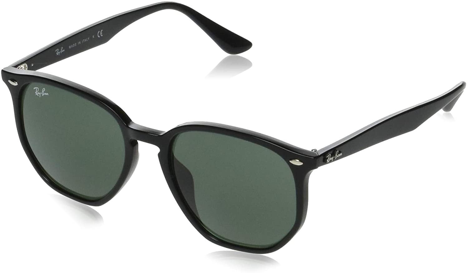 Ray-Ban Rb4306f Asian Fit Hexagonal Sunglasses - Walmart.com