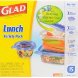 Glad Food Storage Containers, Variety Pack, 15 Ct - Walmart.com