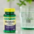 Spring Valley Melatonin Tablets Sleep Support Dietary Supplement, 1 mg ...