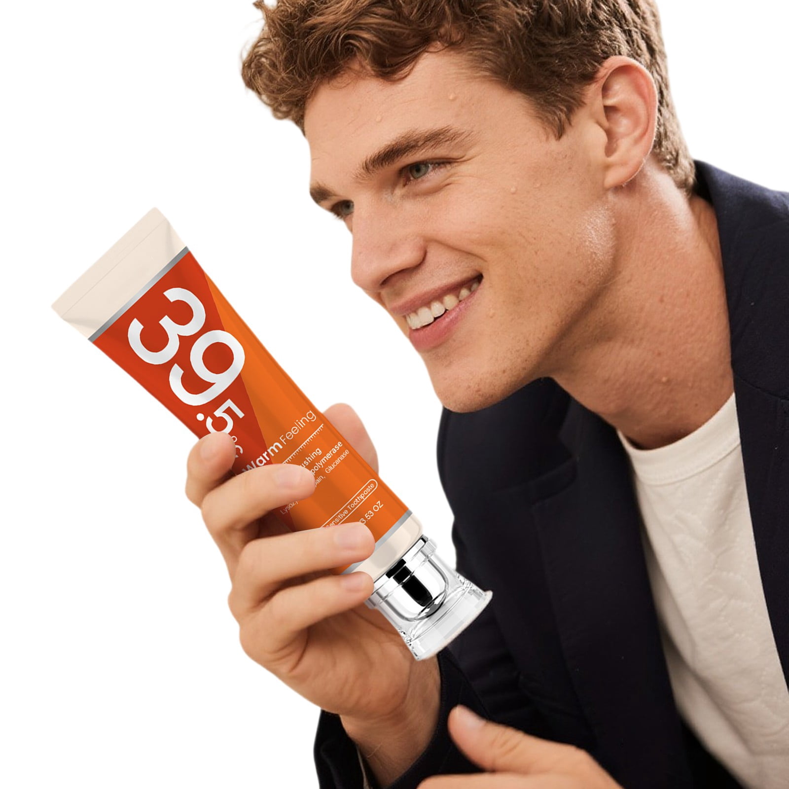 39.5°C Lysozyme + nHAP Hydroxyapatite Whitening Toothpaste - for Deep ...