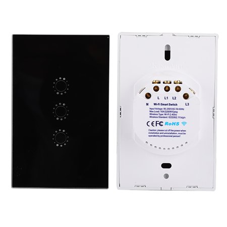 Touch Switch Panel, WIFI Touch Switch, Real-time Feedback Anti-surge No ...