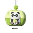 Safe Wearable Neck Fan for Kids – Cartoon Design USB Rechargeable ...