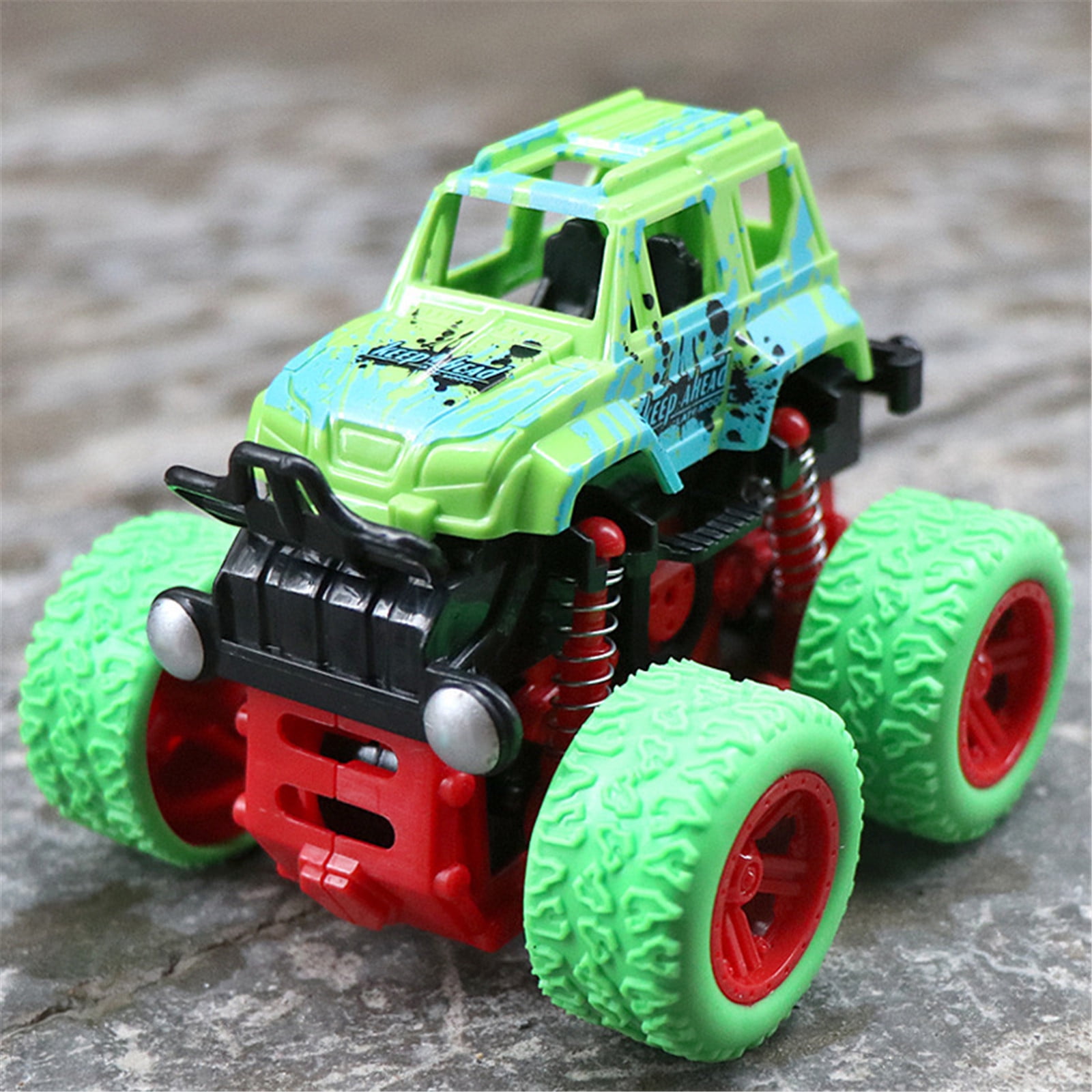 Gift for Kids Four-Wheel Drive Off-Road Vehicle Simulation Model Toy ...