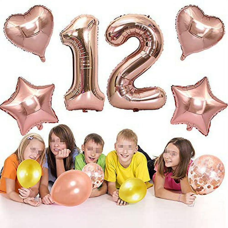 Balloons With Number 12