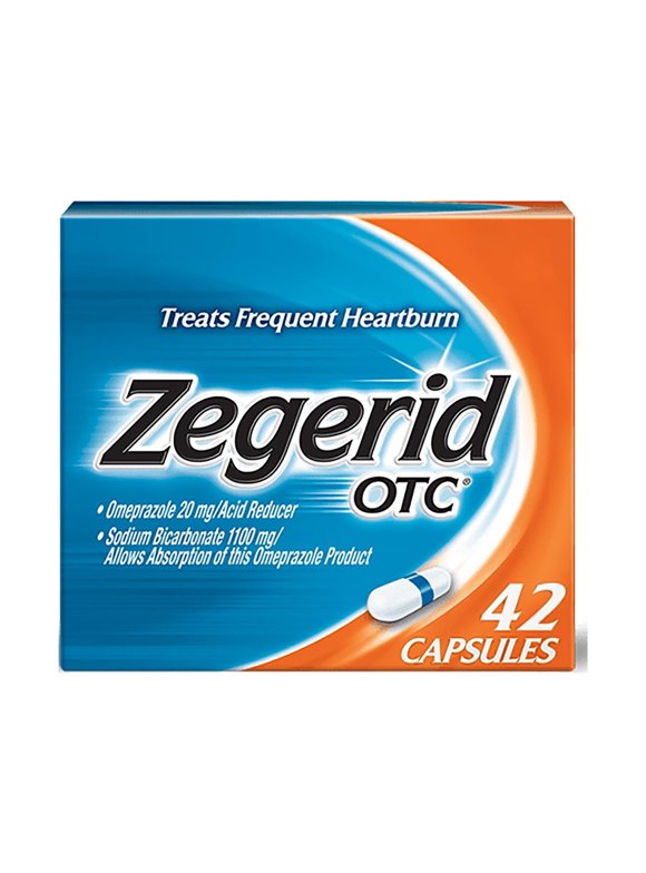 Omeprazole in Antacids and Heartburn Relief - Walmart.com