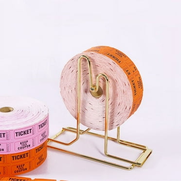 Indiana Ticket Company 56759 Raffle Tickets, (4 Rolls of 2000 Double ...