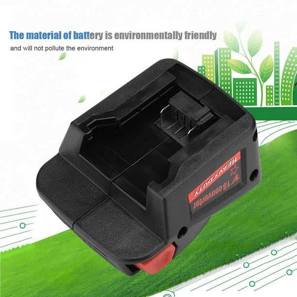 Convertisseur d'adaptateur de batterie pour batterie Milwaukee m18 pour ...