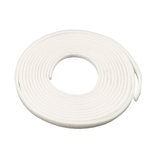 Strip Weather Stripping Window White 16.4 Ft(3/8 Inch Width x 1/4 Inch ...