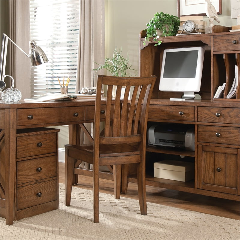 Liberty Furniture Hearthstone Complete Desk - Walmart.com