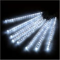 PULLIMORE Christmas Meteor Shower Lights, 8-Tube Connectable LED String ...