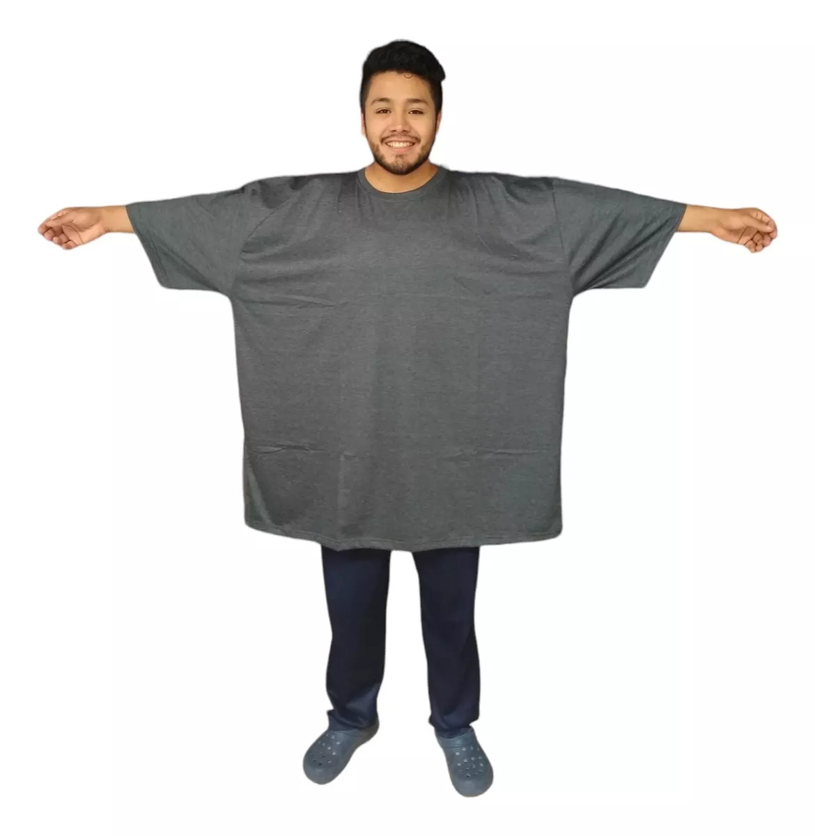 Playera Cuello Redondo Talla Extra 2xl,3xl,4xl,5xl,6xl Y 7xl | Walmart en línea