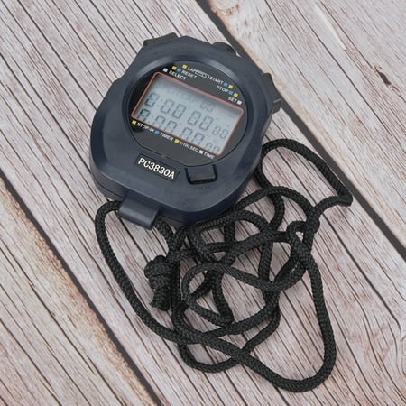 16 Digit Timer, Multifunction Countdown Stop Watch Electronic Stopwatch ...