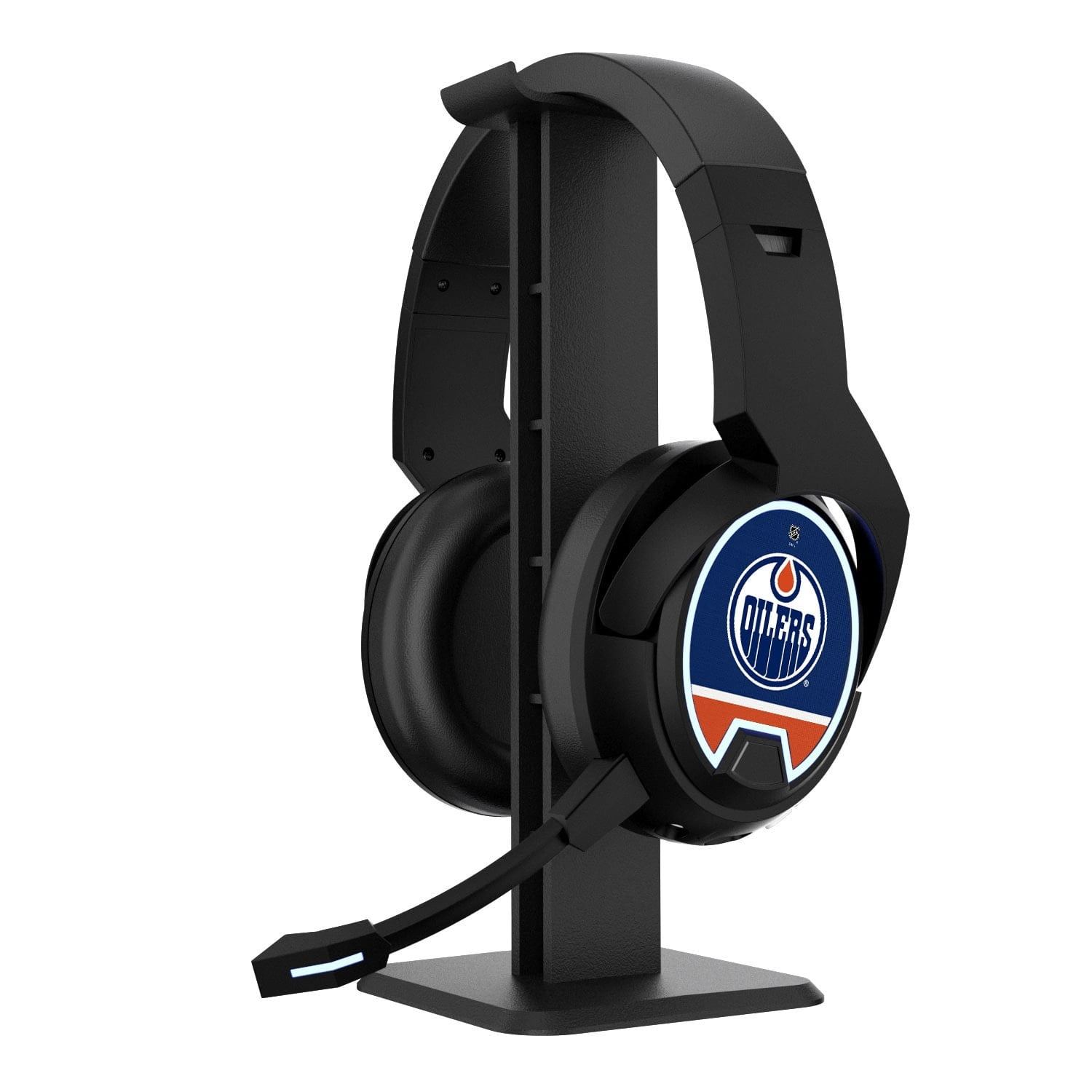 Edmonton Oilers Logo Wireless Bluetooth Gaming Headphones & Stand ...