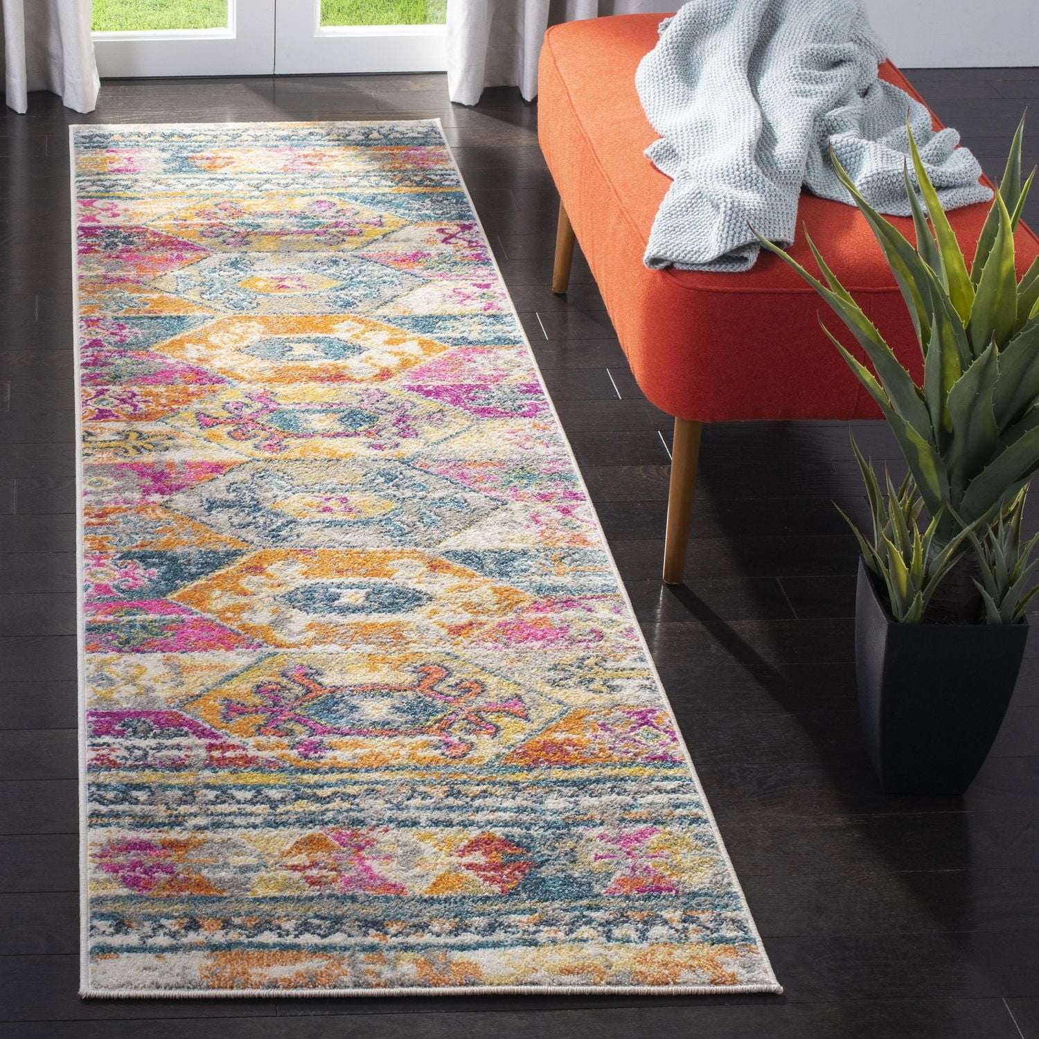 Click here for Safavieh Madison Emory Abstract Area Rug 23 X 8 Ru... prices