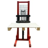 INTBUYING 2200lb/1T Manual Hydraulic Stacker Forklifts for Pallet ...