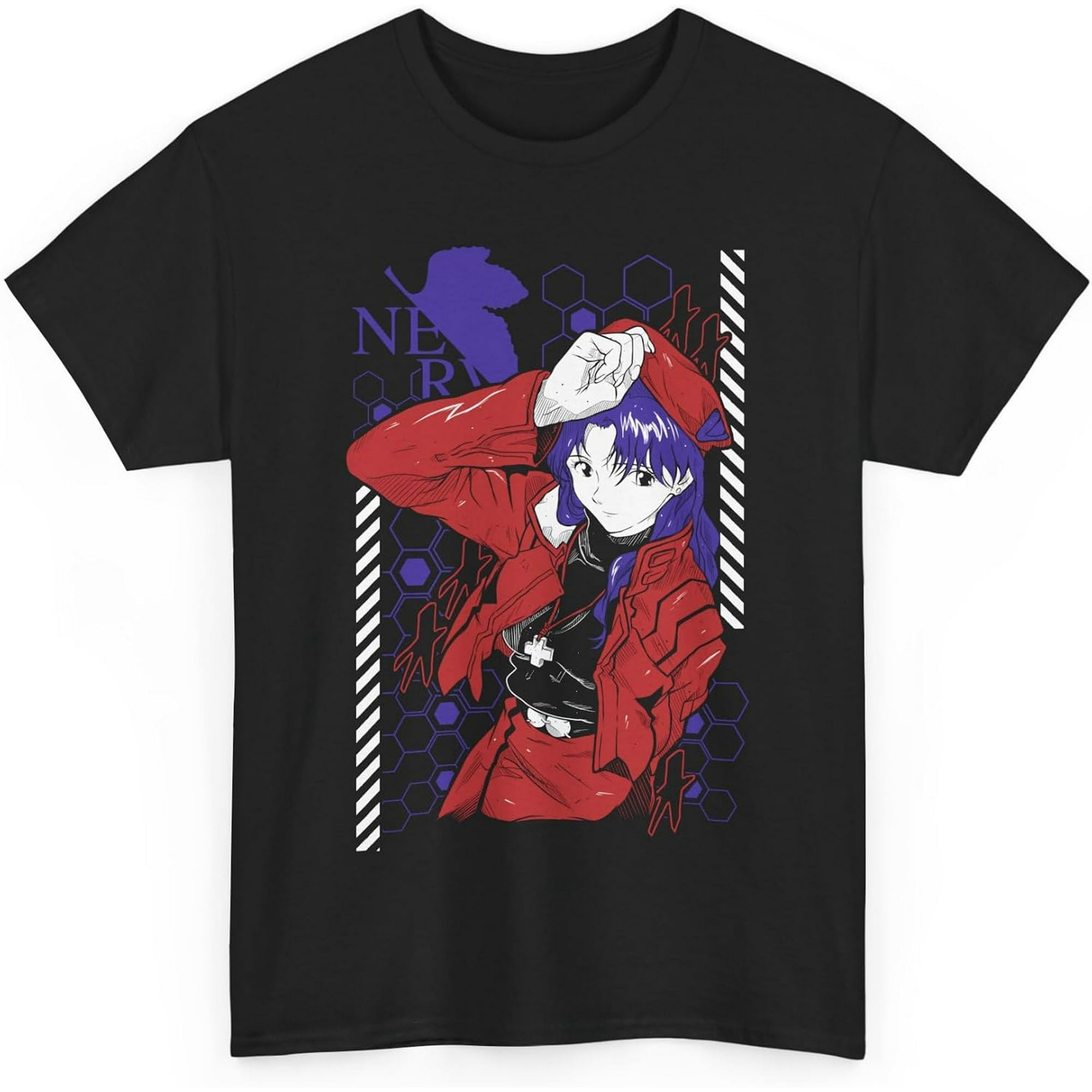 Click here for Haiker Misato Katsuragi T-Shirt Graphic Tee Men An... prices