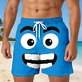 Men Shorts Casual Men's Funny Cartoon Print Casual Summer Shorts ...