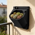 BAOPAI Indoor Outdoor Wall Mounted Planter Box Flower Pot Gardening ...
