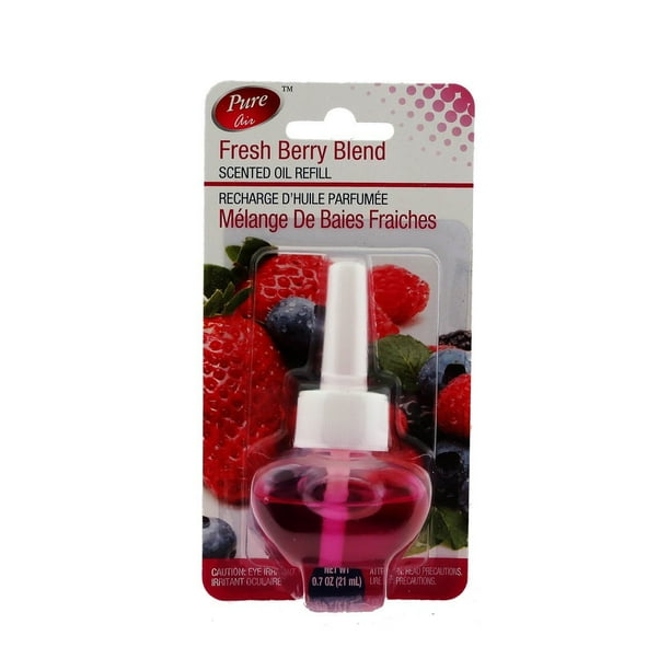 Pure Air Plug In Air Freshener Refill Fresh Berry Blend 21Ml (Pack Of 3 ...