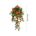 Colorful Daisy Wall Hanging Faux Floral Bouquet For Porch Courtyard Or ...
