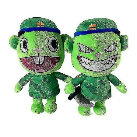 11" Happy Tree Friends Htf Flippy Fliqpy Stuffed Doll Anime Plush Toy ...