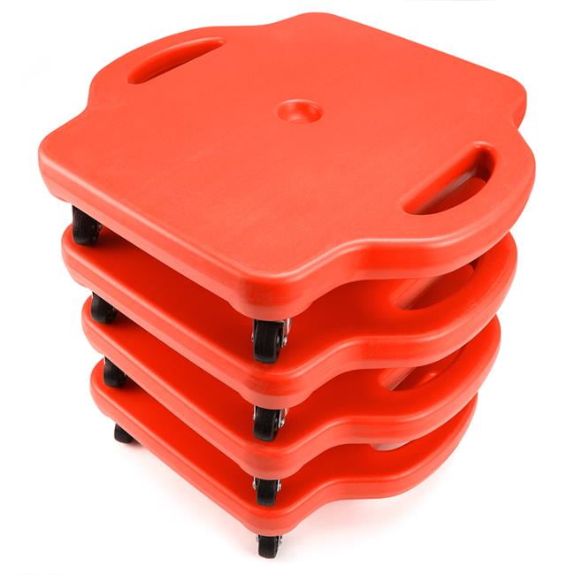 Brybelly SGYM-201- 4 16 in. Gym Class Scooter Board with Safety Handles ...