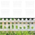 Ikohbadg Metal Garden Fences for Pets and Small Animals, Durable ...