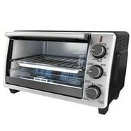 BLACK+DECKER SpaceMaker Under-Counter Toaster Oven, Black/Silver ...