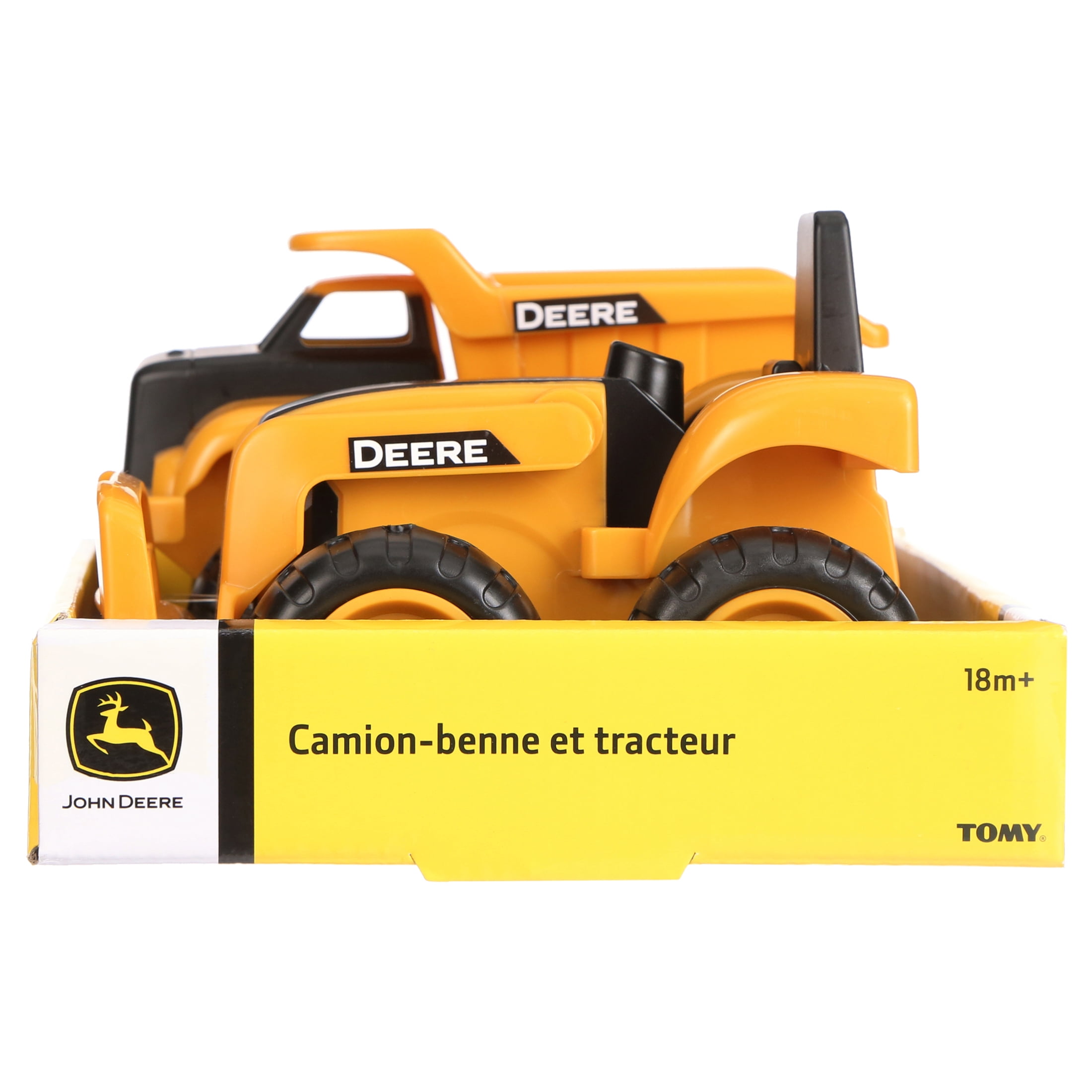 Buy John Deere Sandbox 6 Construction Vehicle 2 Pack, Dump Truck ...