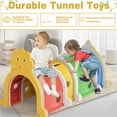 KORIMEFA Kids Play Tunnel for Toddlers, Caterpillar Tunnel Gift for 3-6 ...