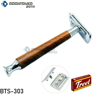 Men's Adjustable Traditional Classic Double Edge Chrome Shaving Safety ...