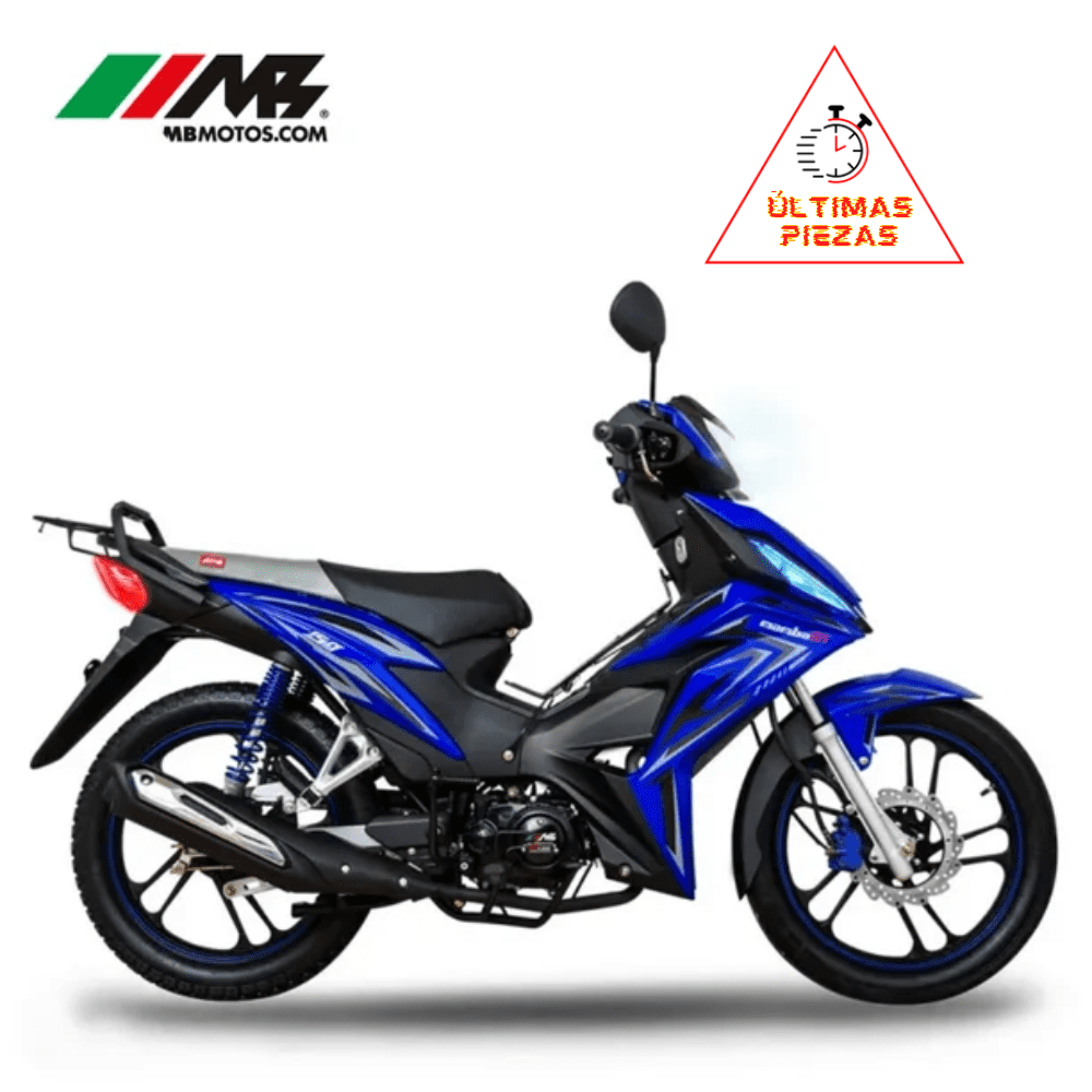 Motocicleta MB Motos Mamba 150GT Semiautomática 150cc Azul 2024 | Bodega Aurrera en línea