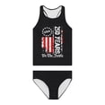 Girls Two Piece 250 Years Tankini Swimsuit, Independence Day Patriotic ...