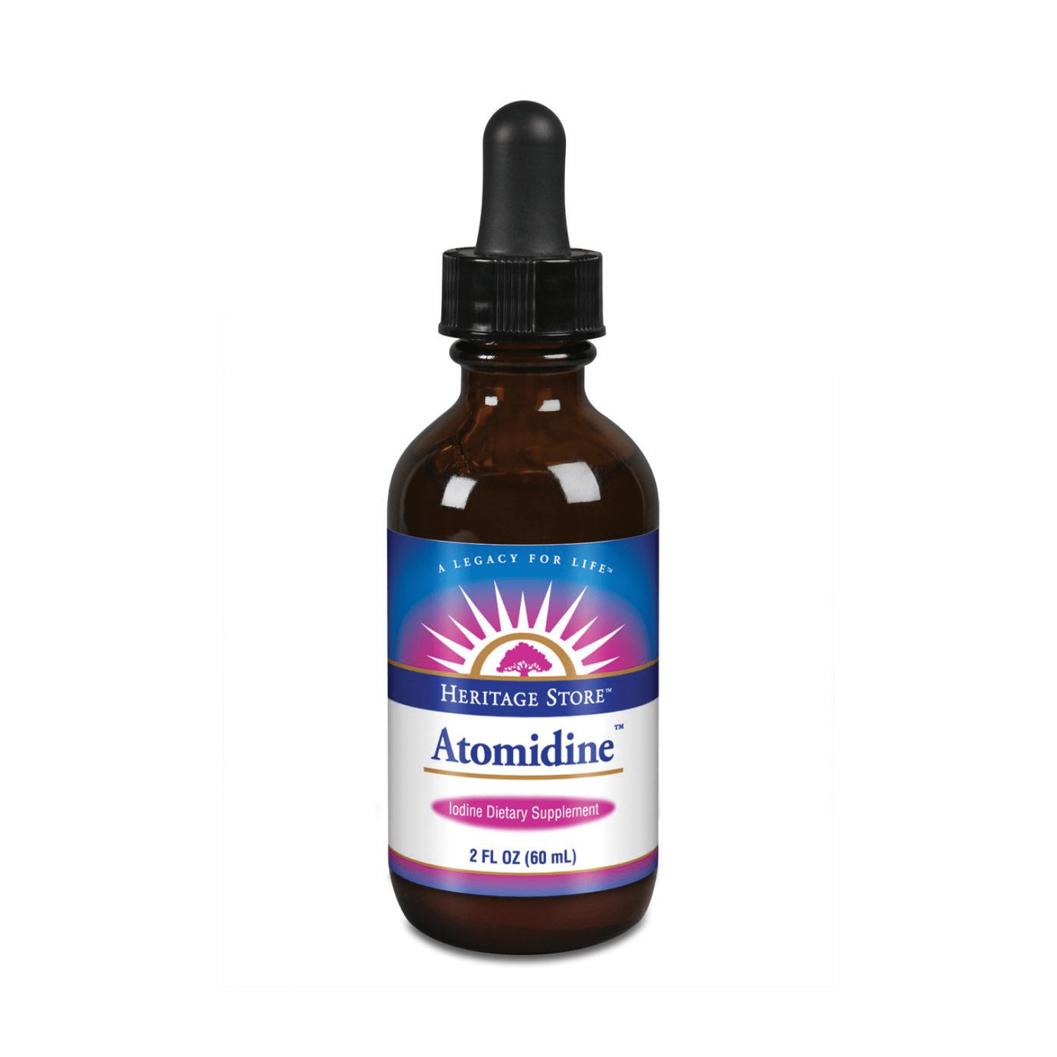 HERITAGE STORE Atomidine, Drops, Unflavored (Btl-Glass) | 2oz | 60 Day ...