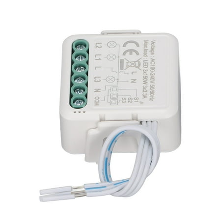 Smart Switch Relay, Switch Module Wi-Fi Remote Control Hands Free Voice ...