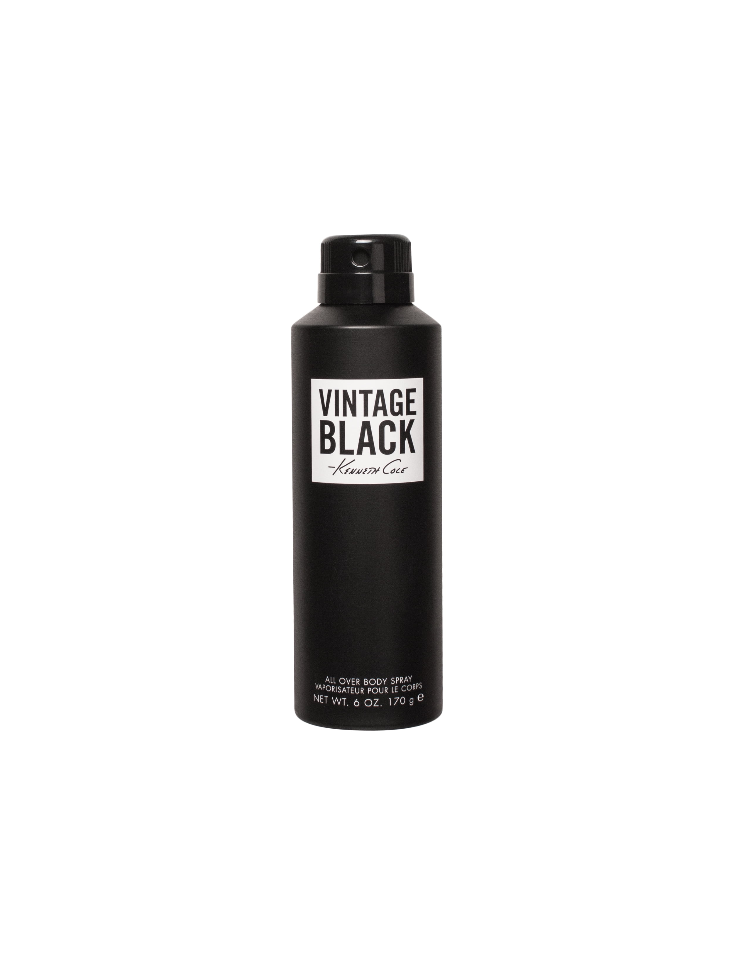 Kenneth Cole Vintage Black Body Spray for Men, 6 Oz - Walmart.com