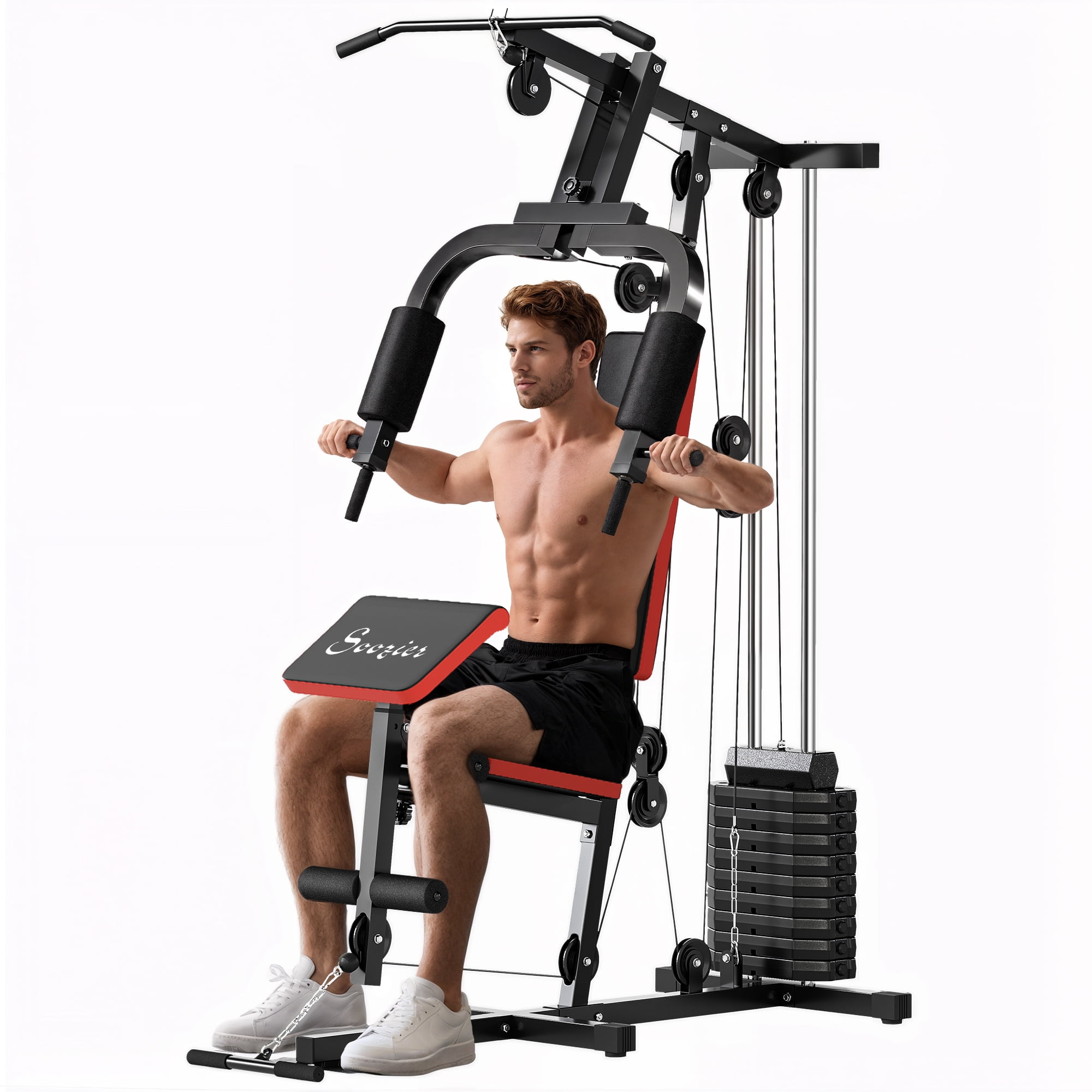 Click here for Soozier Home Gym Equipment Workout Machine With 14... prices