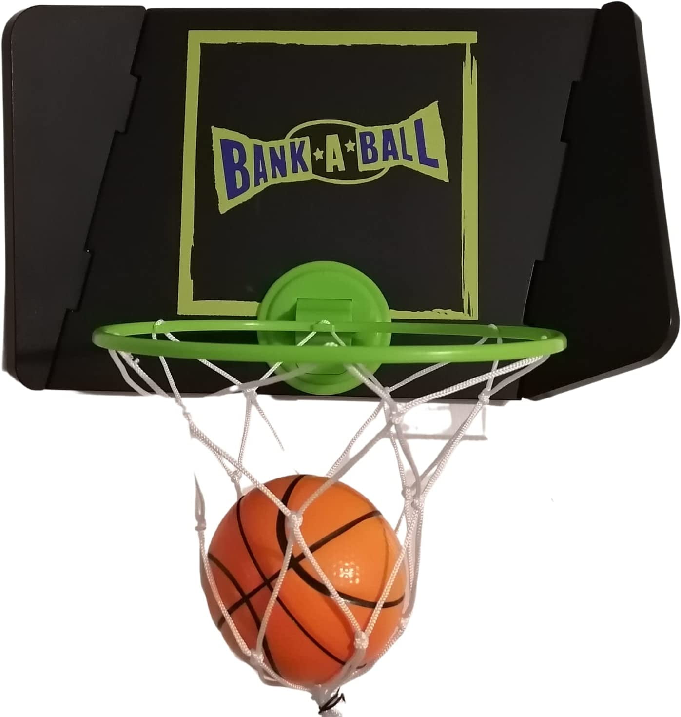 Bank-A-Ball Mini Basketball Hoop for Adults or Kids - Indoor Portable ...