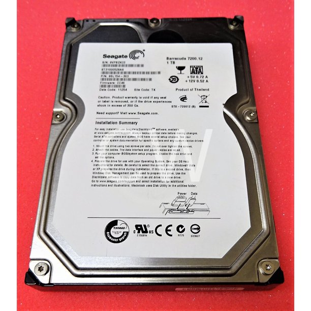 Seagate ST31000528AS, 7200RPM, 3.0Gp/s, 1TB SATA 3.5 HDD - Walmart.com ...