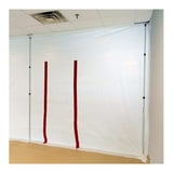 Zipwall 10-Feet ZipPole Set with Plastic Sheeting Bundle - Walmart.com