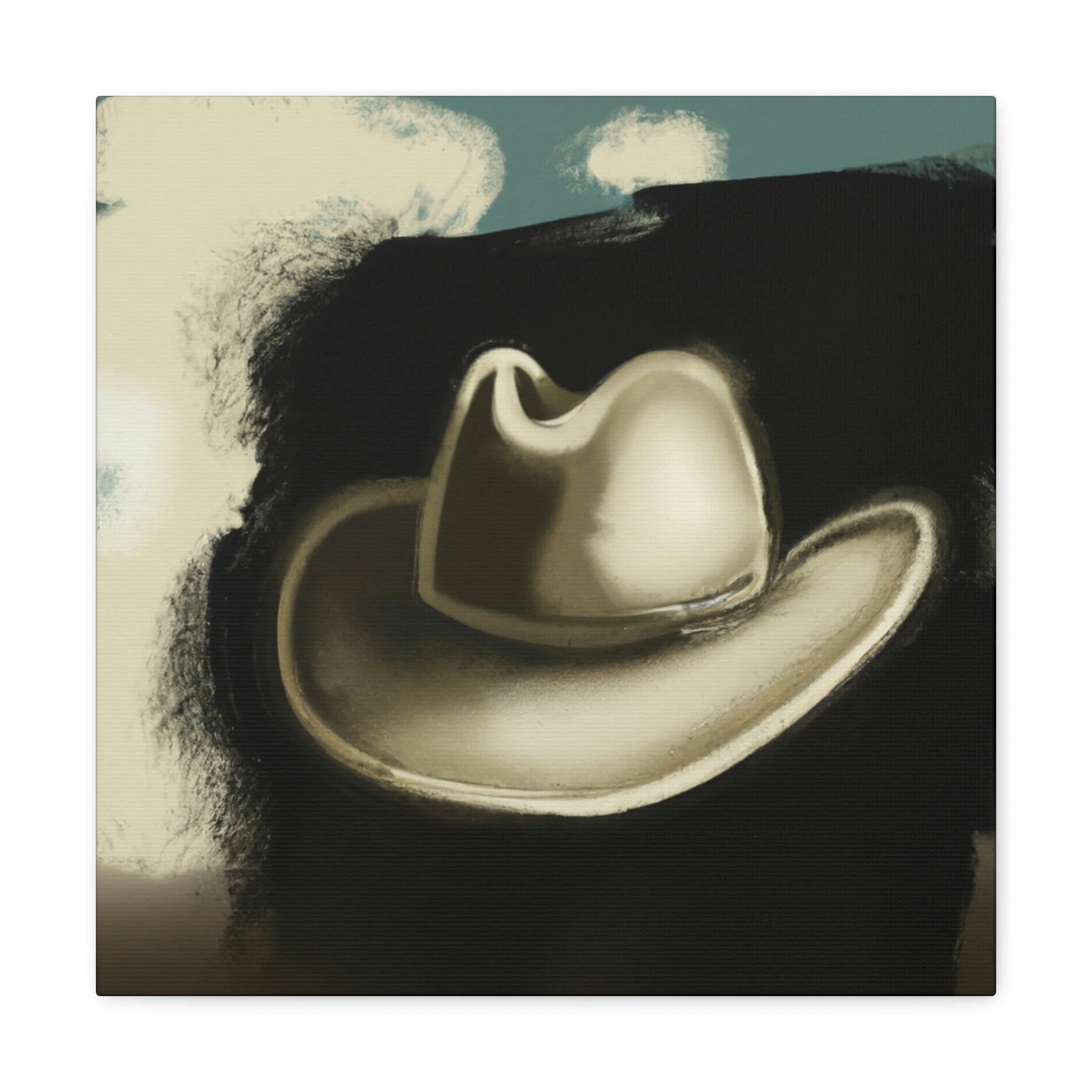 Cowboy Hat Salute - Canvas - Walmart.com