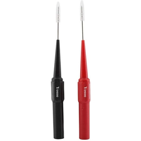 Sharp Stainless Steel Needle Tipped Tip Multimeter Probes Test Leads ...