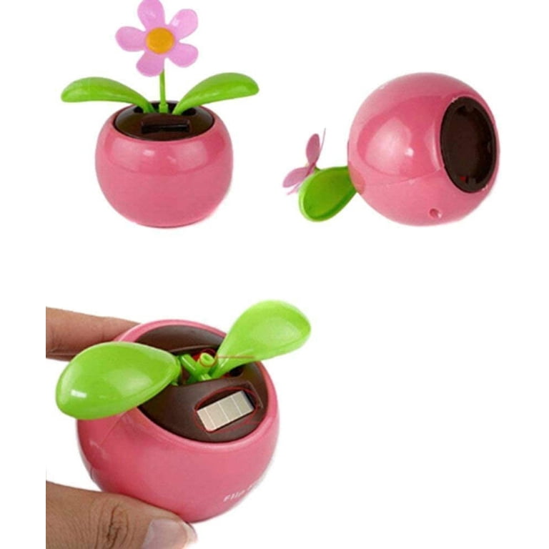 Solar Powered Flowers In Pots