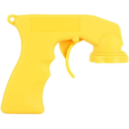 Yellow Car Spray Adaptor Aerosol Spray Gun Handle, Car Aerosol Spray ...