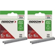 Arrow Fastener 7510S 5/8" T75 Staples 1000 Per Pack - Walmart.com