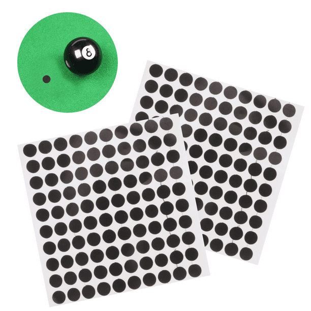 Billiard Black Spot Table Tennis Position Dot Pool Accessories Stickers ...