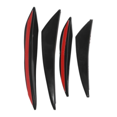 Car Front Bumper Splitter, Reduce Wind Resistance Rubber Car Front ...