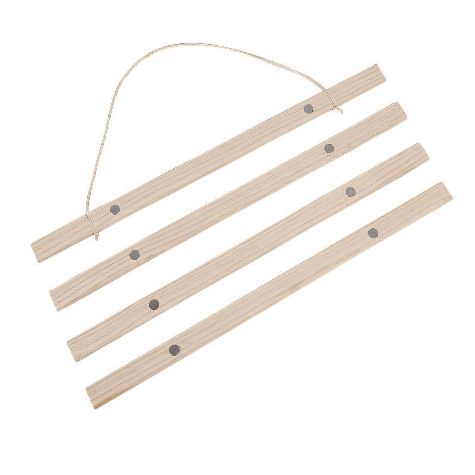 Magnetic Poster Frame Hanger, Wooden Magnet Frames Hanger for Canvas ...