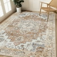 KUETH 5x7 Modern Rug, Non-Slip, Machine Washable, Perfect for Entryway ...